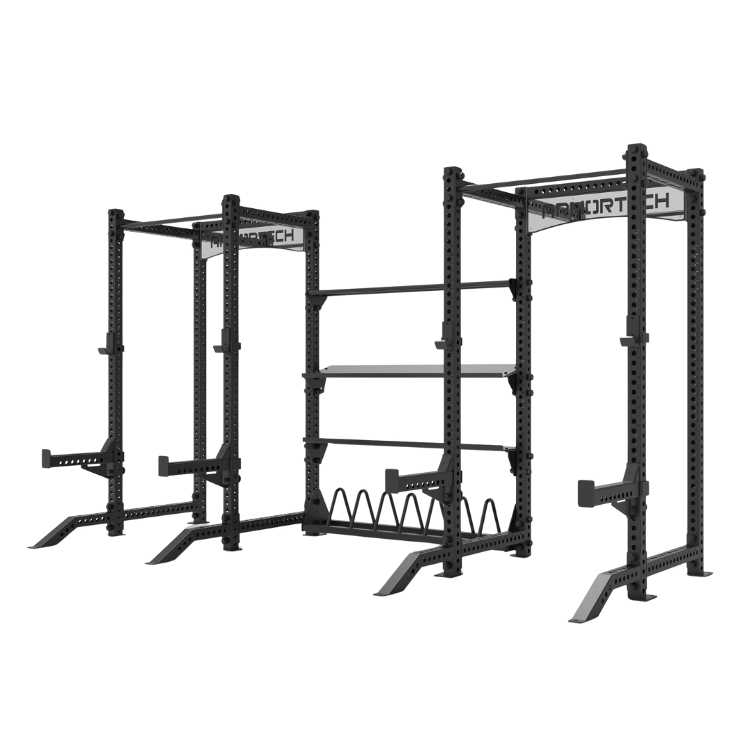 X Series Dual Rack with Storage – Flex Fitness Equipment Au