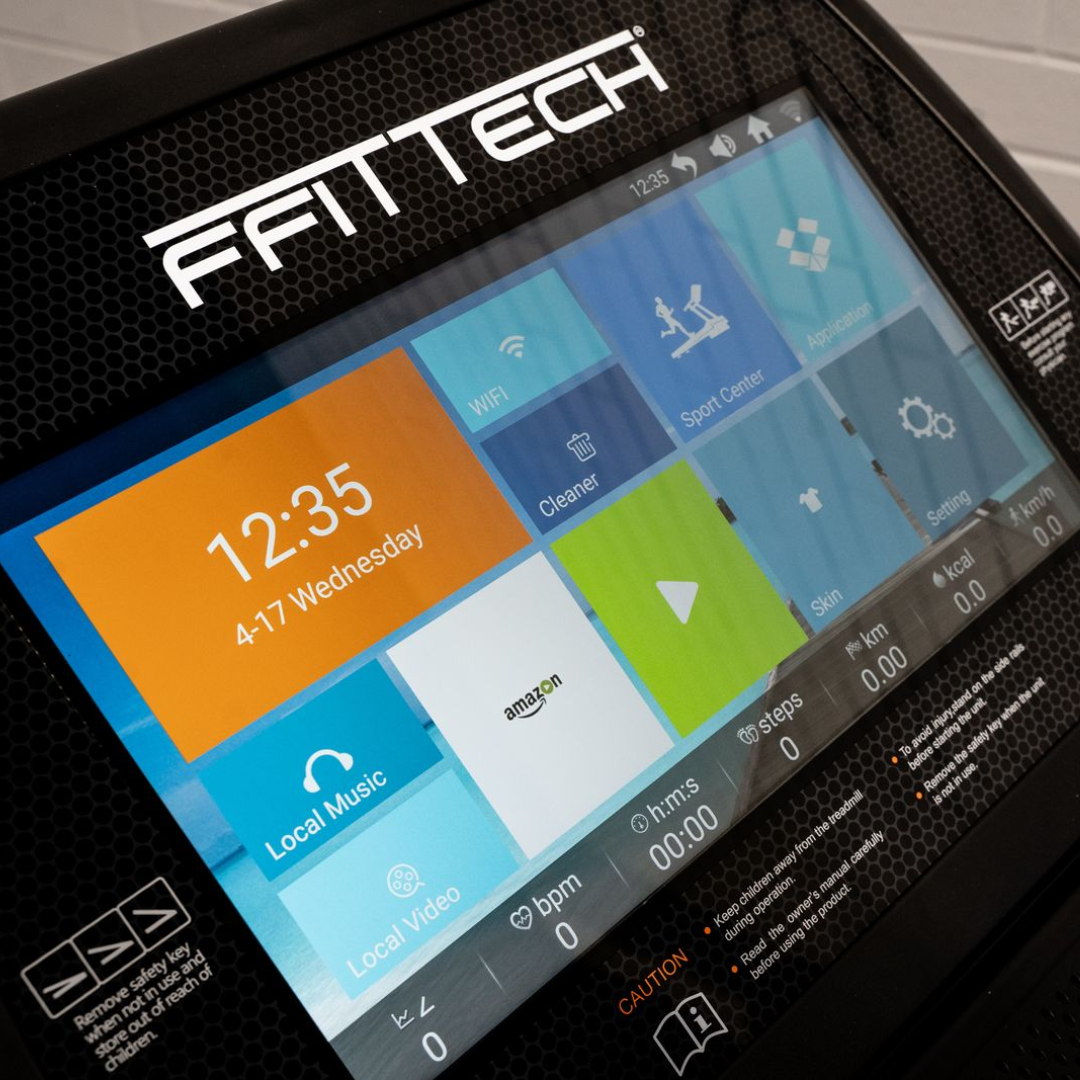 FFITTECH PRO-RUN Treadmill: Power, Comfort, Entertainment for Peak ...