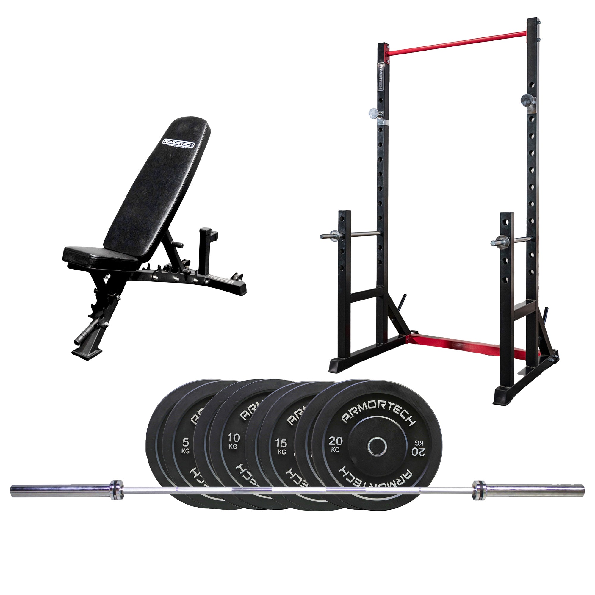 Armortech AT41 Squat Rack Package 3 – Flex Fitness Equipment Au