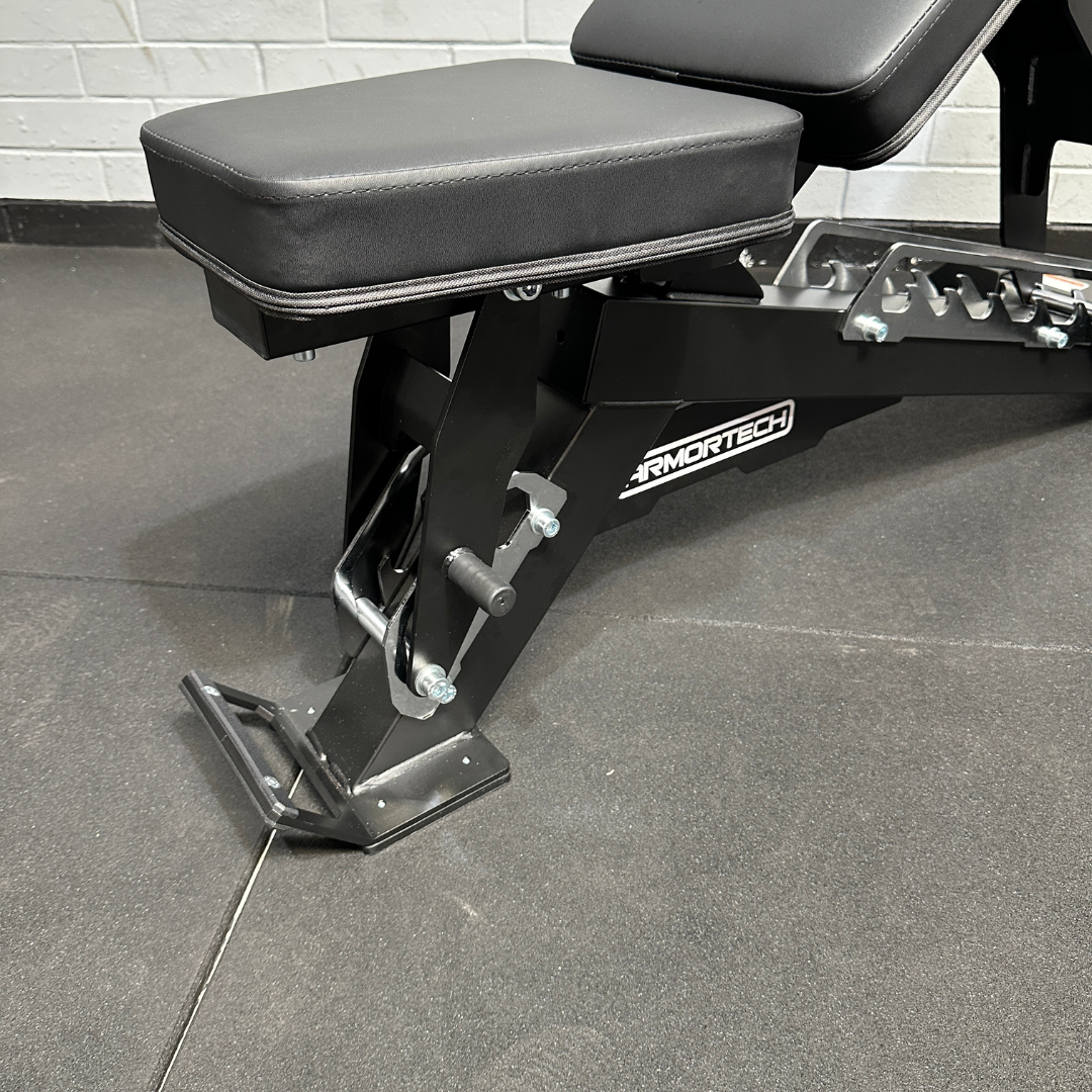 Armortech AB400 Commercial Adjustable Bench – Flex Fitness Equipment Au